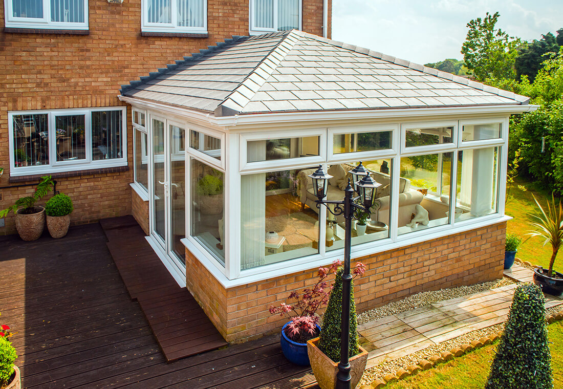 Tiled Conservatory Roof: Efficient & Stylish Upgrades | Leamore Windows